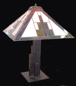 Prairie lamps | Sue Heys Stained Glass
